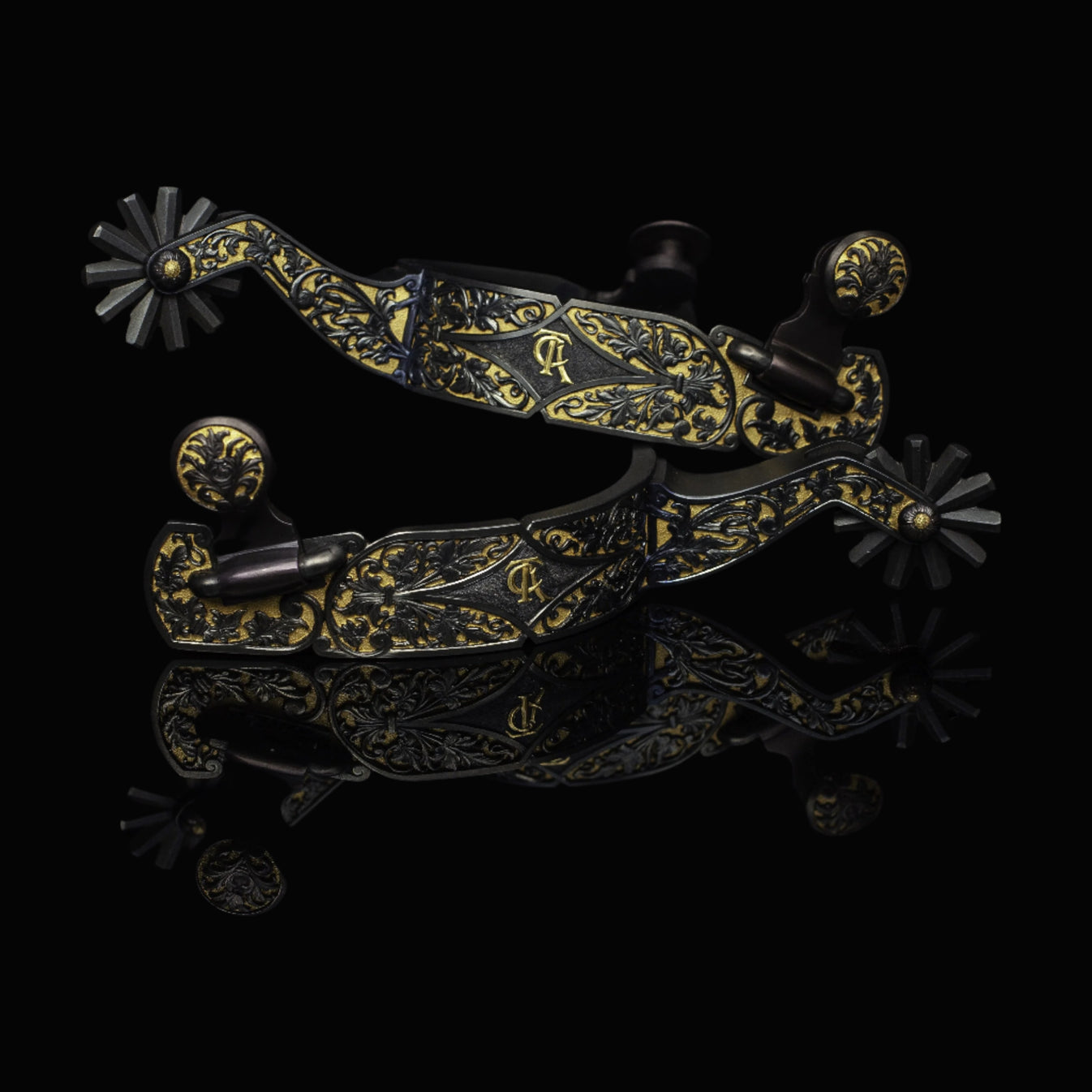 Spurs with a Heart of Gold – Capron Bits & Spurs